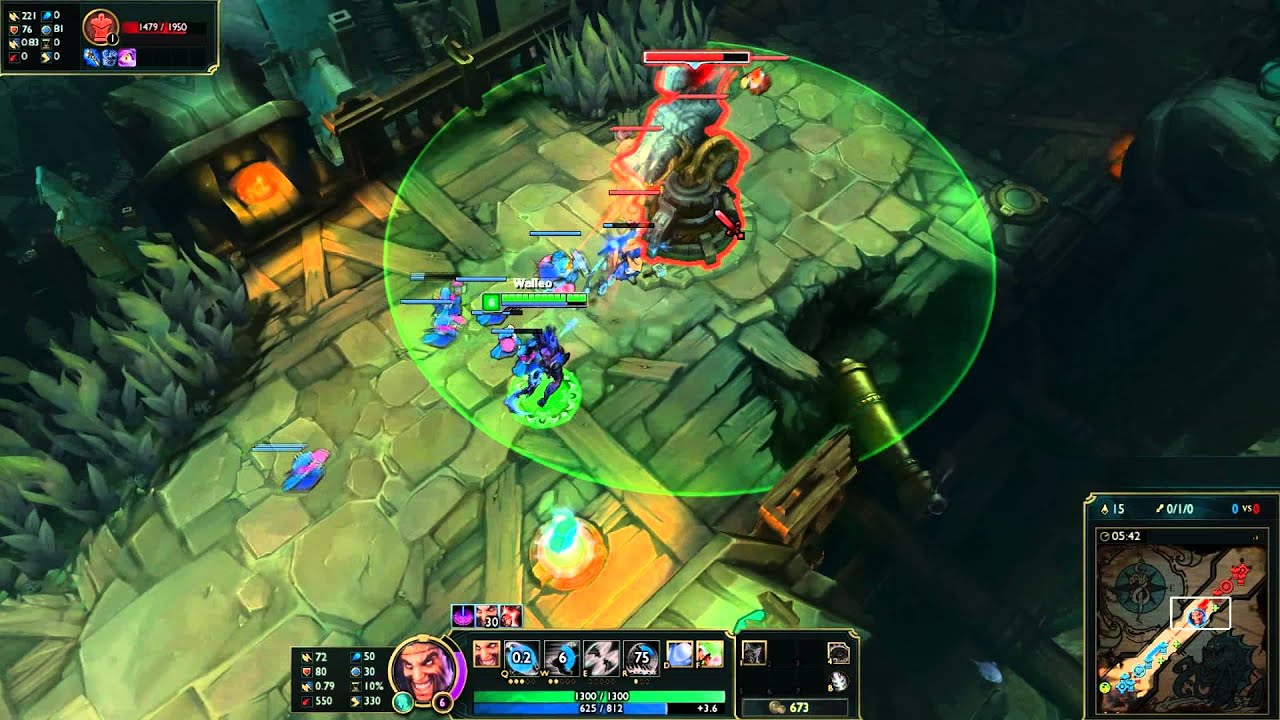 [PBE] League of Legends Zeke's Herald Aura/Item Stat bug - YouTube