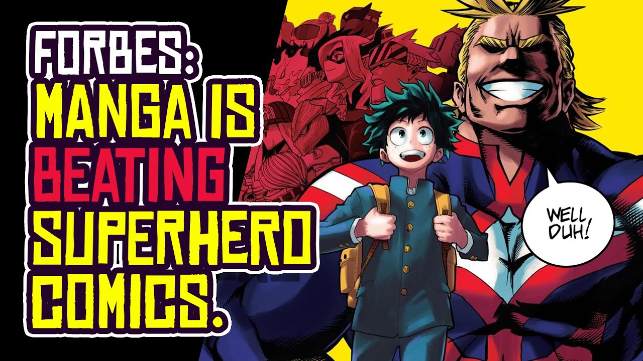 Forbes: MANGA is Beating Superhero Comic Books in the U.S.?! - YouTube