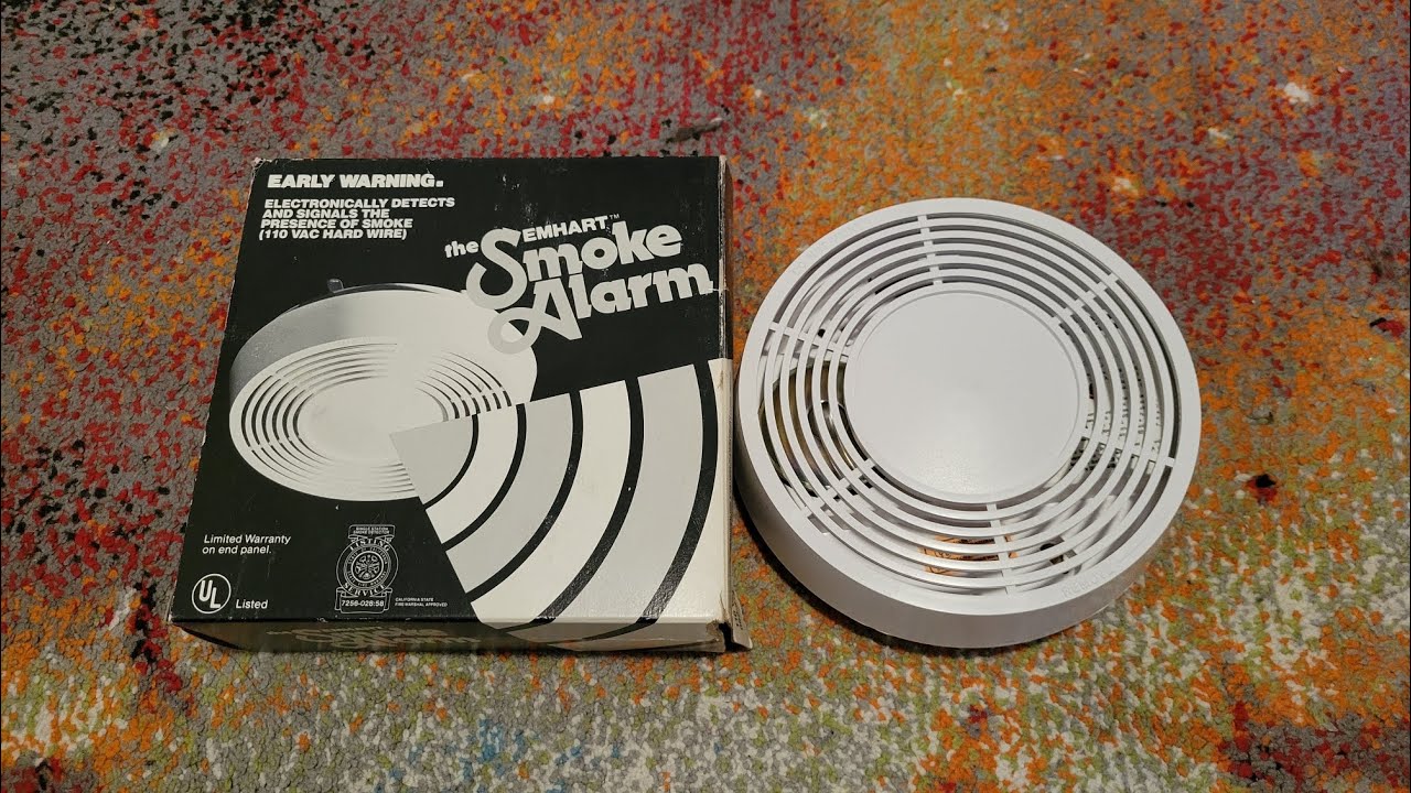 Emhart 092-615 Hardwired Smoke Alarm Unboxing | 4 Year Anniversary ...