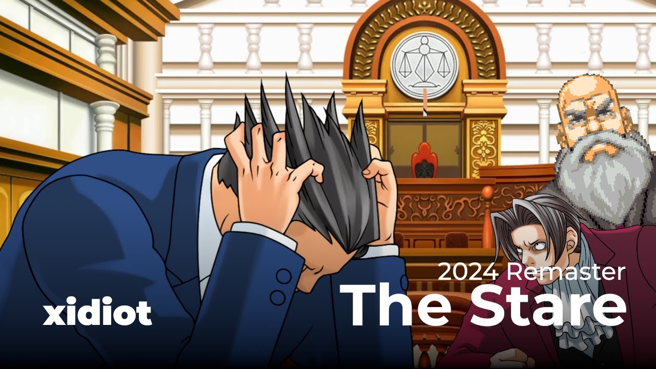 Ace Attorney - The Stare (2024 Remaster) - YouTube