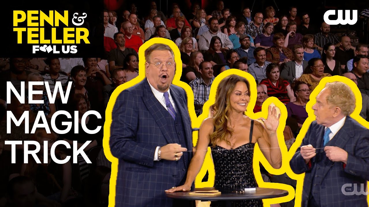 Brooke Burke Ear Piercing Magic Trick | Penn & Teller: Fool Us | The CW ...