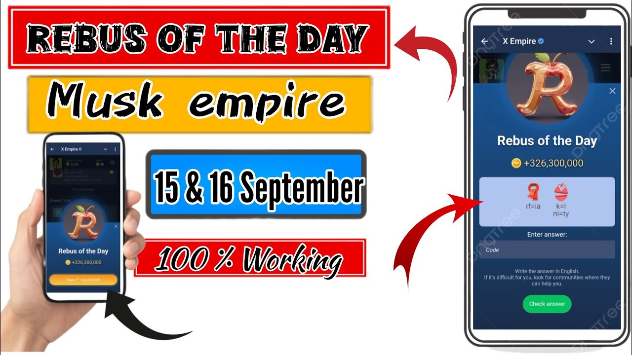 Rebus of the day musk empire | Rebus of the day secret code | # ...
