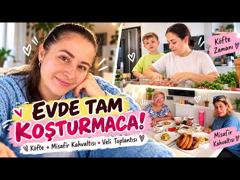 İKİ GÜNÜ BİR VLOGA SIĞDIRDIM! 😅 Köfte, Misafir Kahvaltısı, Okul & Veli Toplantısı