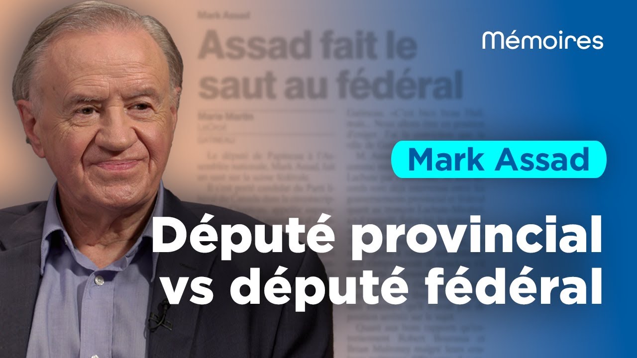 Député provincial VS député fédéral avec Mark Assad - YouTube