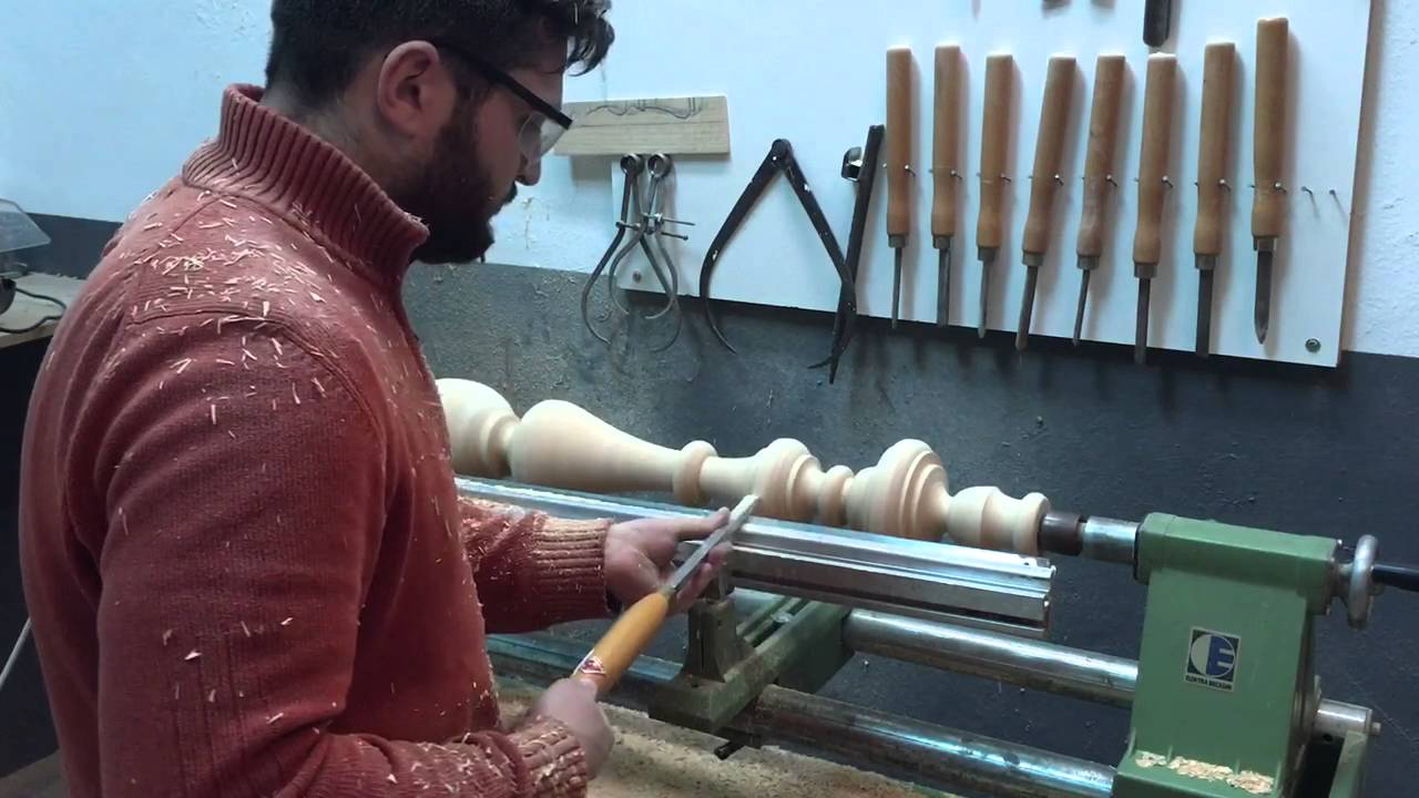 Torneado de madera - YouTube