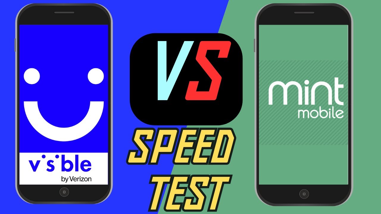 Visible vs Mint Mobile 2024 Speed Test - Which one is faster? - YouTube