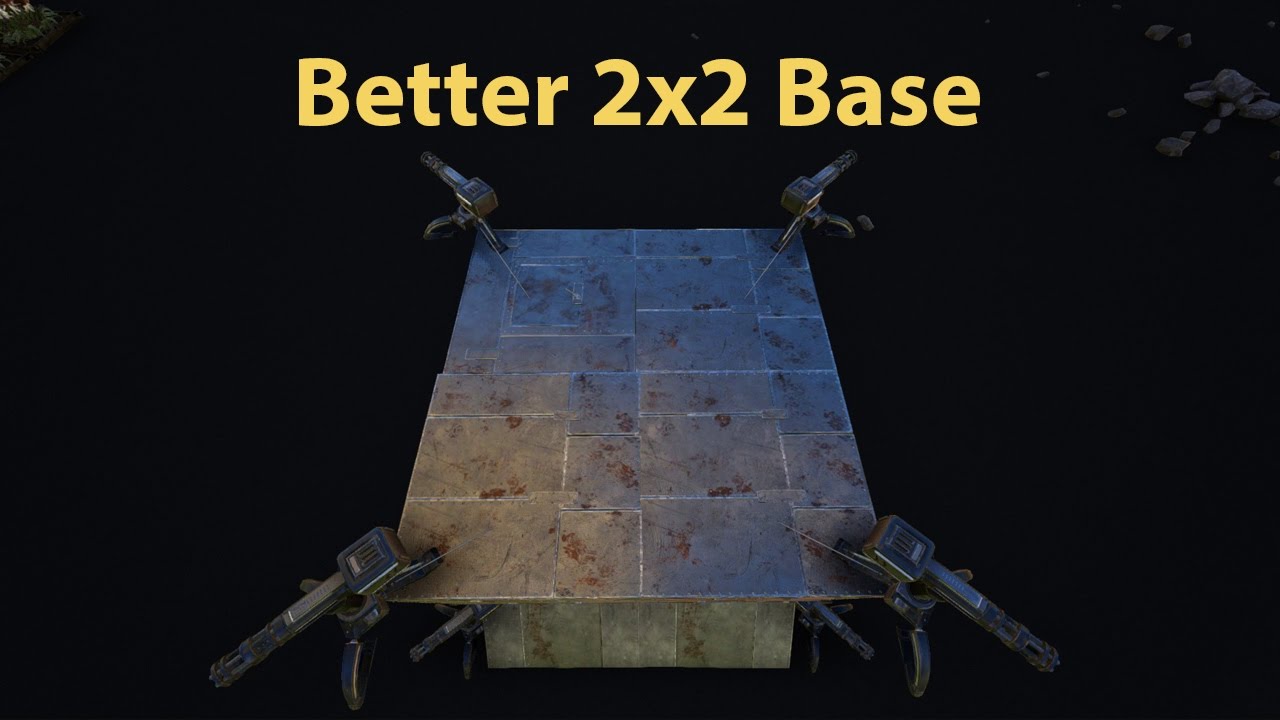 Ark Builds - Low Profile 2x2 Compact Base Design - YouTube