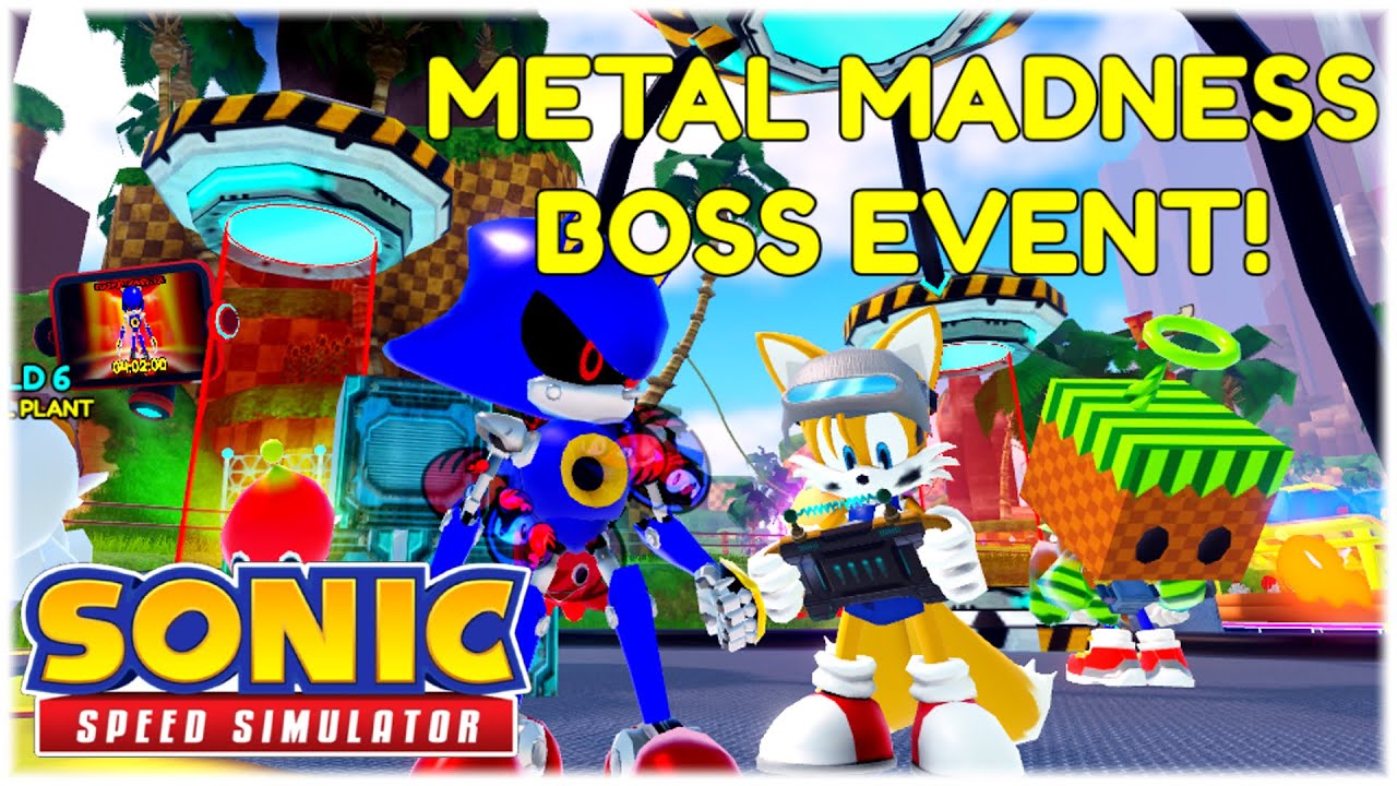 Playing as Metal Sonic in Sonic Speed Simulator! (Roblox) - YouTube