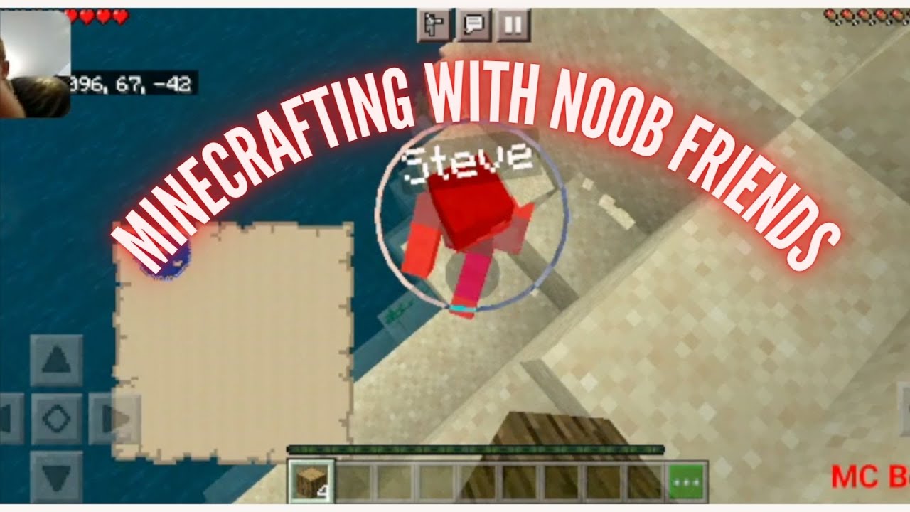 MINECRAFTING WITH MY NOOB FRIENDS - MCBOSS - YouTube