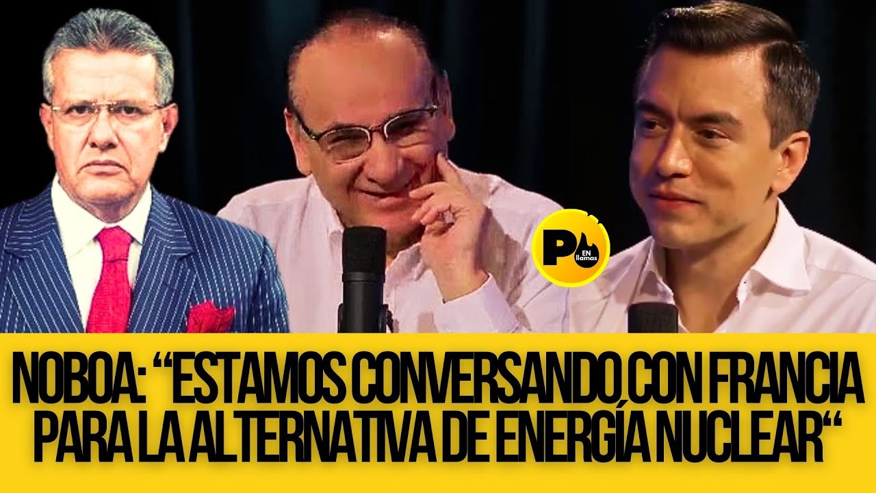 Dr. Augusto Tandazo (Noboa: Estamos conversando con FRANCIA para la ...