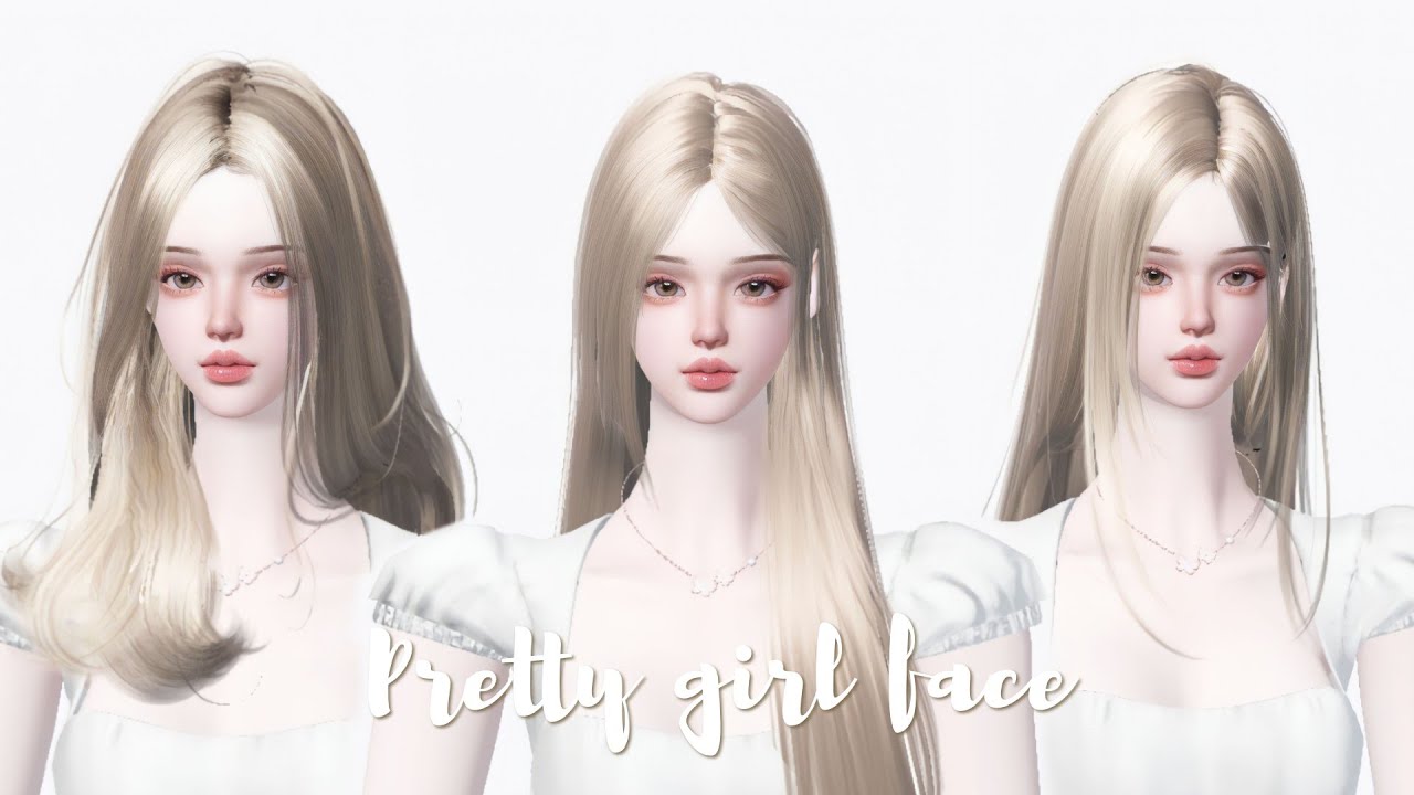 Aesthetic pretty girl ༘⋆🪞⊹ɞ | zepeto face tutorial [oplas zepeto] - YouTube