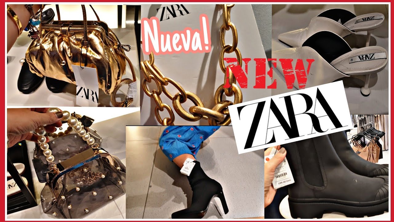 ZARA Bags Shoes and Boots | With QR CODES - YouTube