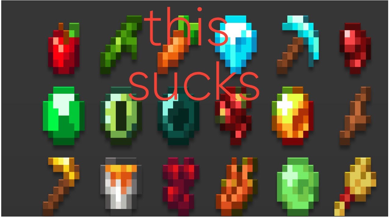 the worst texture pack in minecraft bedrock - YouTube