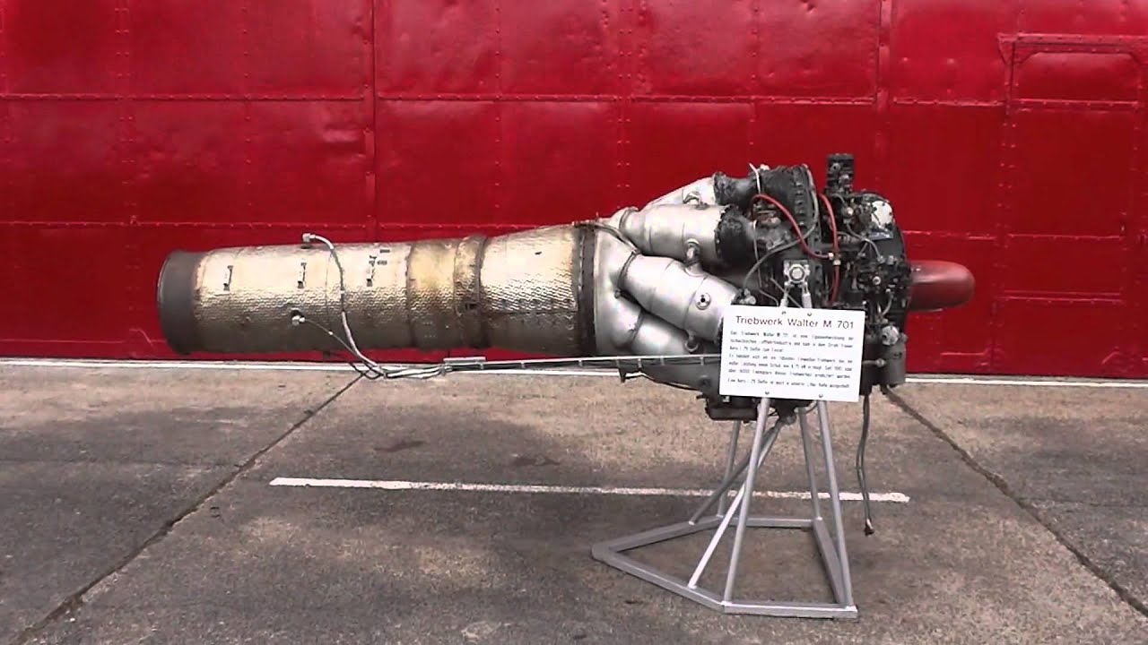 Triebwerk Walter M 701 für Aero L29 Delfin - YouTube