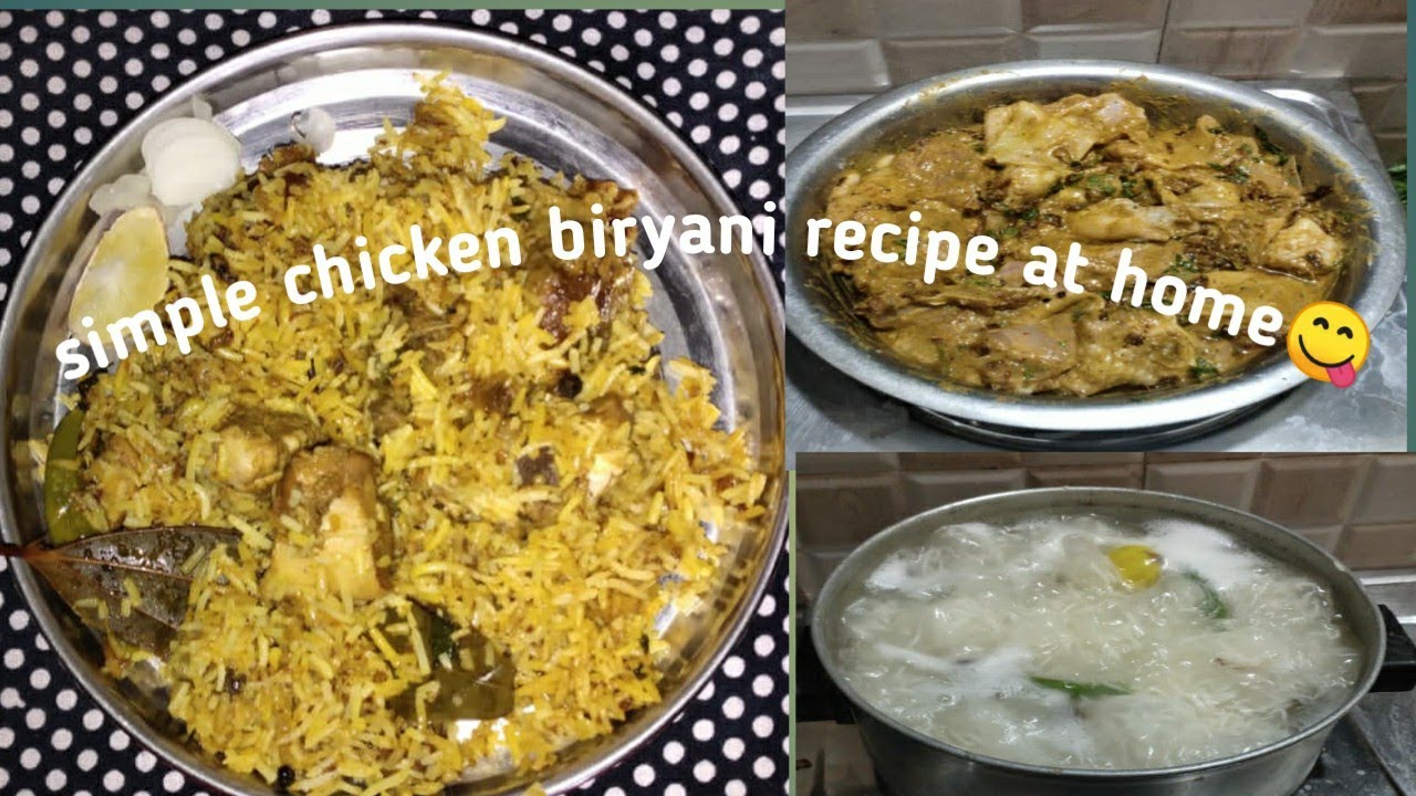 simple easy & tasty chicken biryani recipe at home || @freetimevlogs291 ...