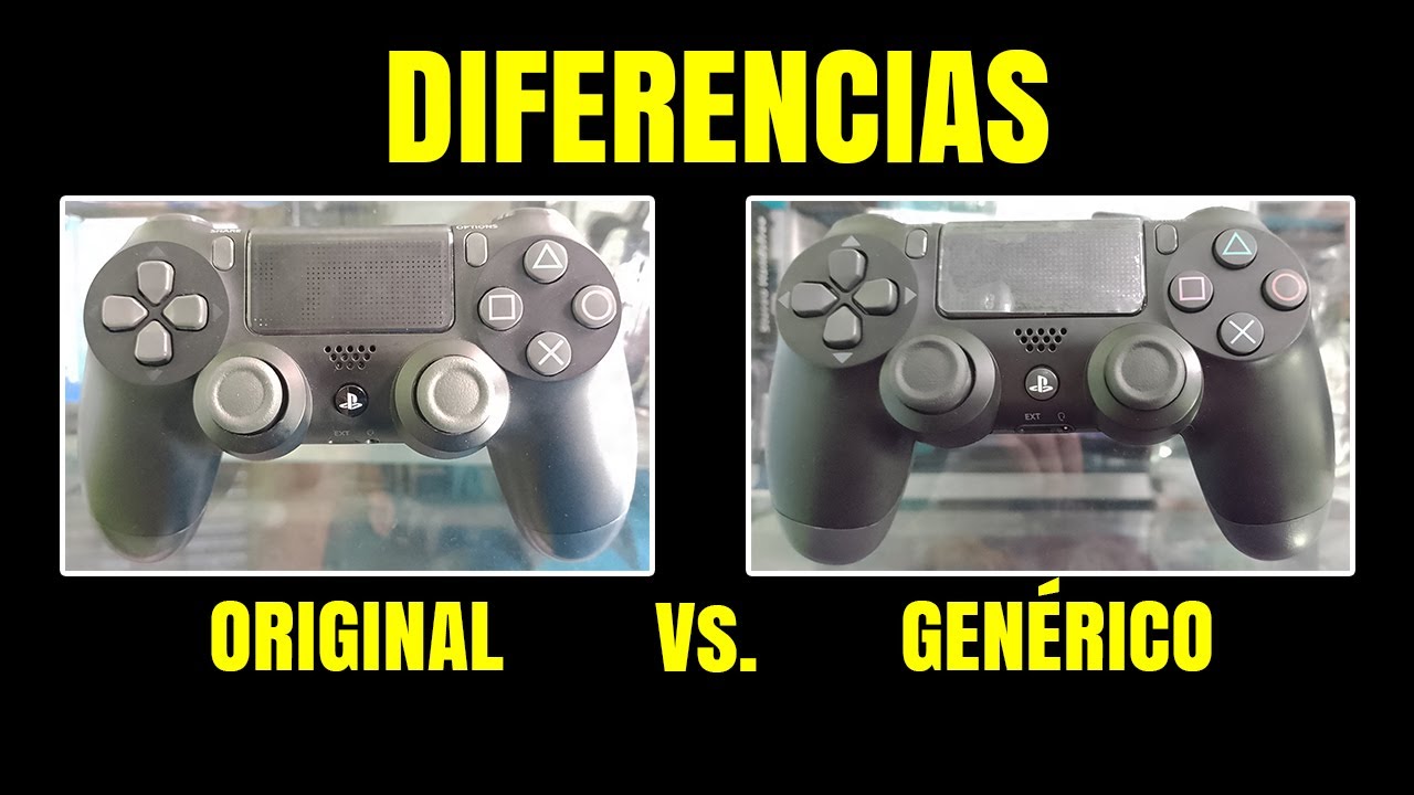 Como saber si un control de PS4 es Original o Replica - YouTube