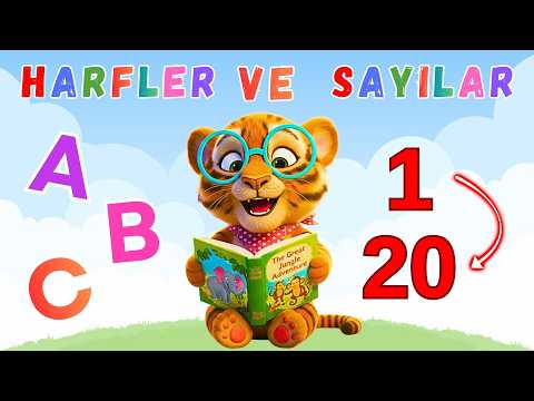 Harfler ve Sayılar !🌟 A’dan Z’ye ve 1’den 20’ye Eğlenceli Öğrenme 👧🧒