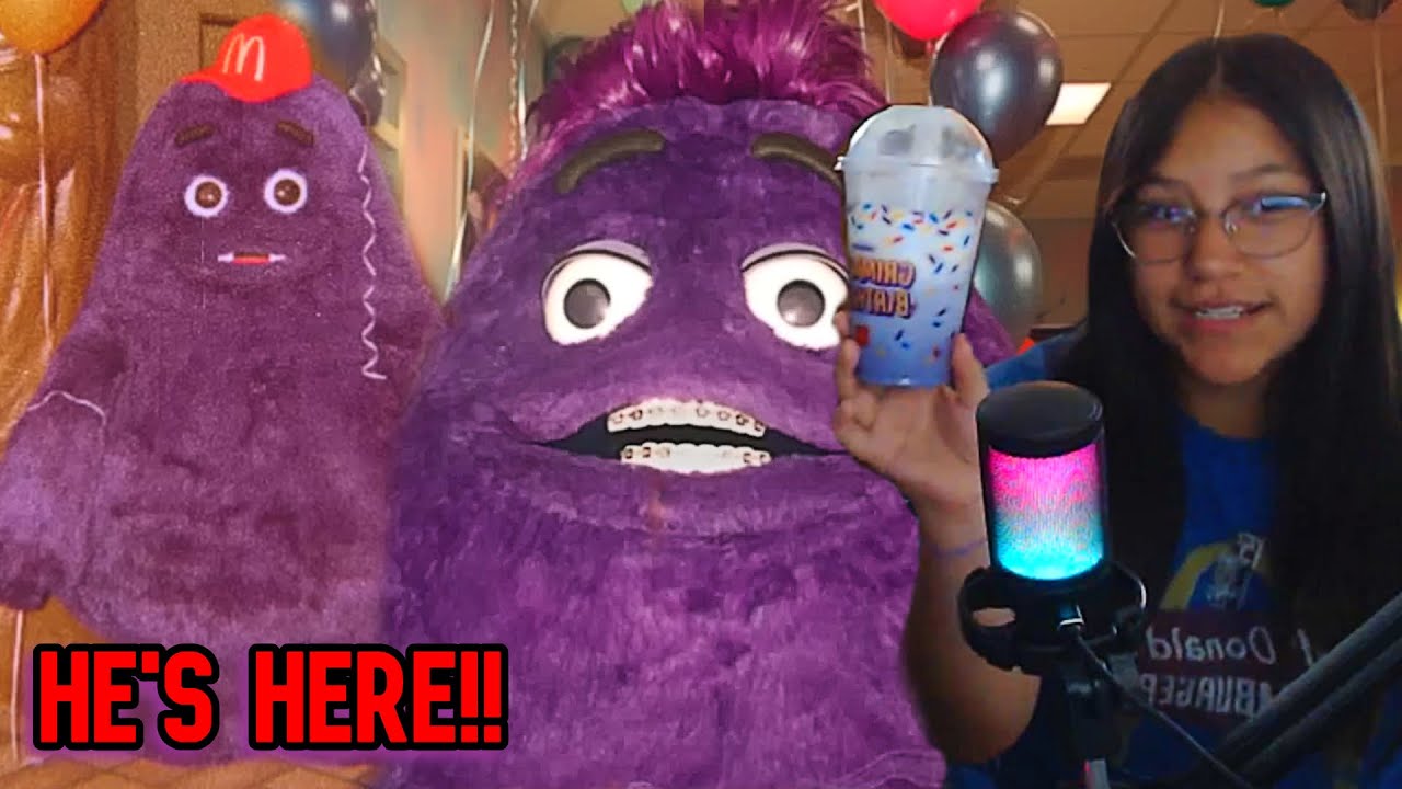 The GRIMACE SHAKE is EVIL! - YouTube