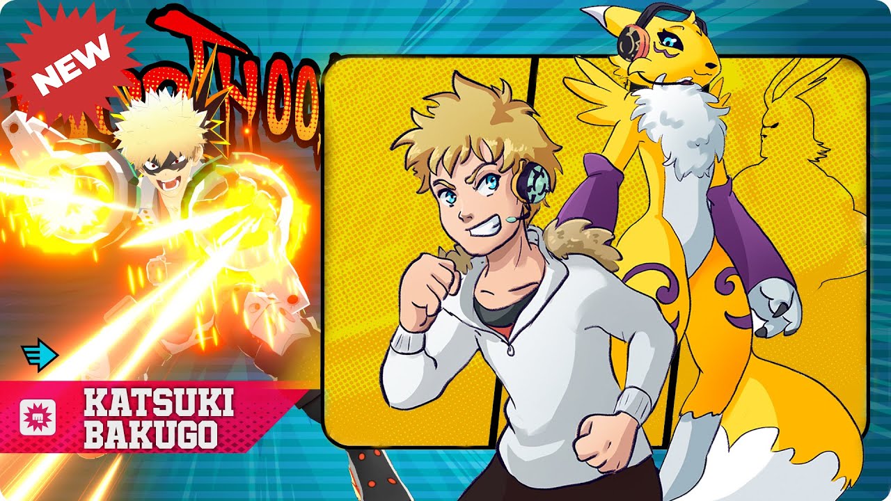 Katsuki Bakugo's NEW moveset in My Hero Ultra Rumble - YouTube