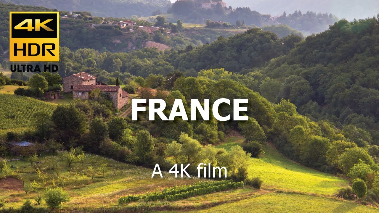 France 4K - Film featuring stunning scenes from France with relaxing ...