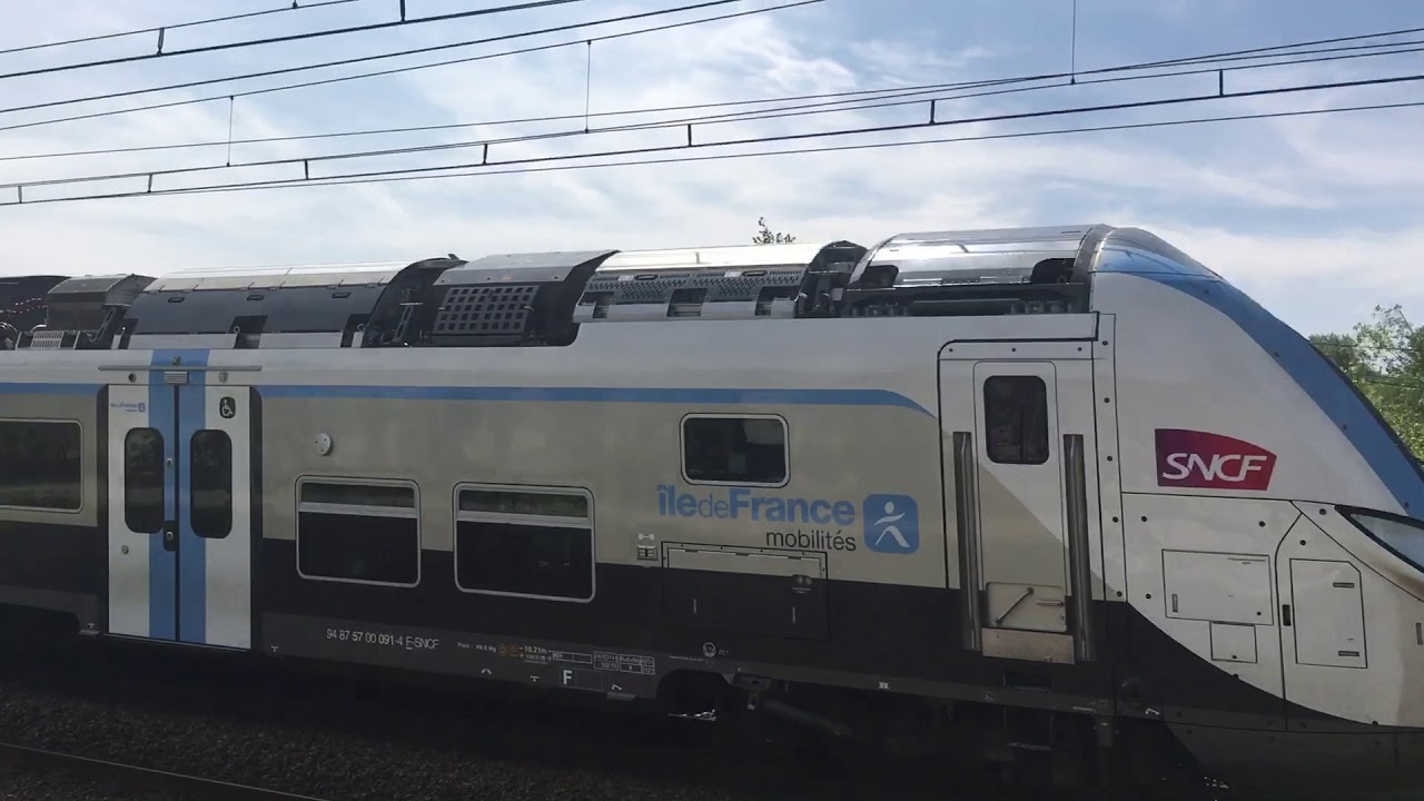 Regio 2N Z 57000 RER D Maisse - YouTube