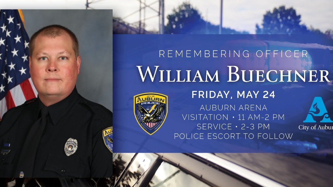 Celebrating the life of Officer William Buechner - YouTube