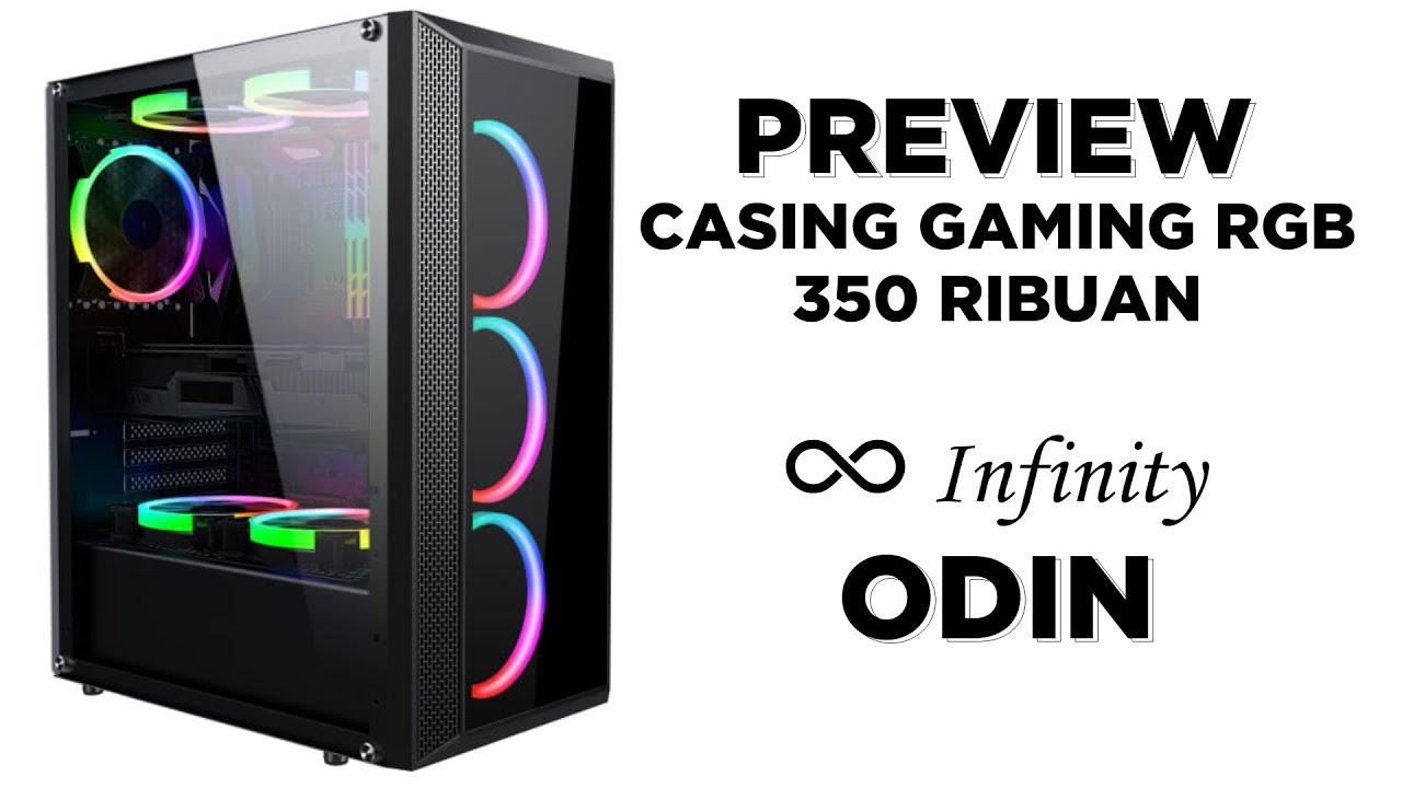 REVIEW NEW CASING GAMING TEMPERED GLASS INFINITY ODIN - YouTube