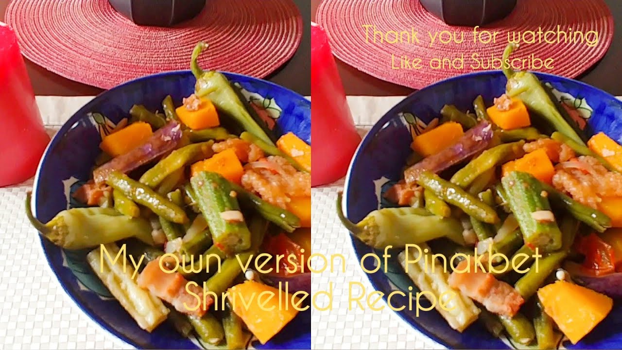 How to Cook Pinakbet | My Ilocano Version of Pinakbet Shrivelled Recipe ...