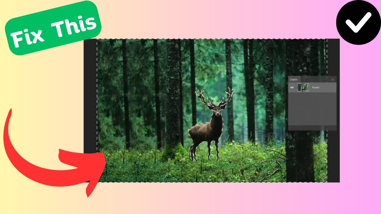 How to Fix Generative Fill Not Showing in Adobe Photoshop - YouTube