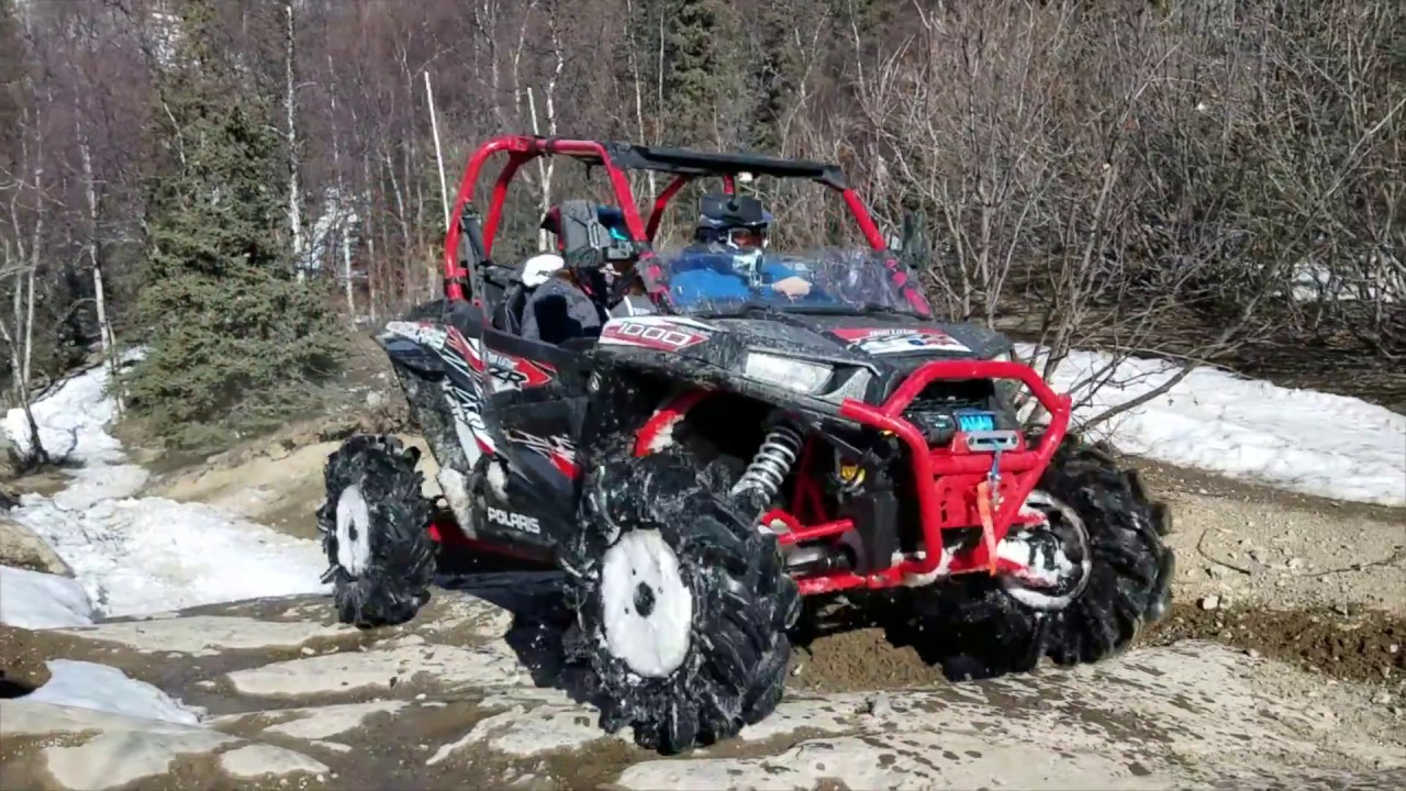 Kings River Alaska Spring ATV ride - YouTube