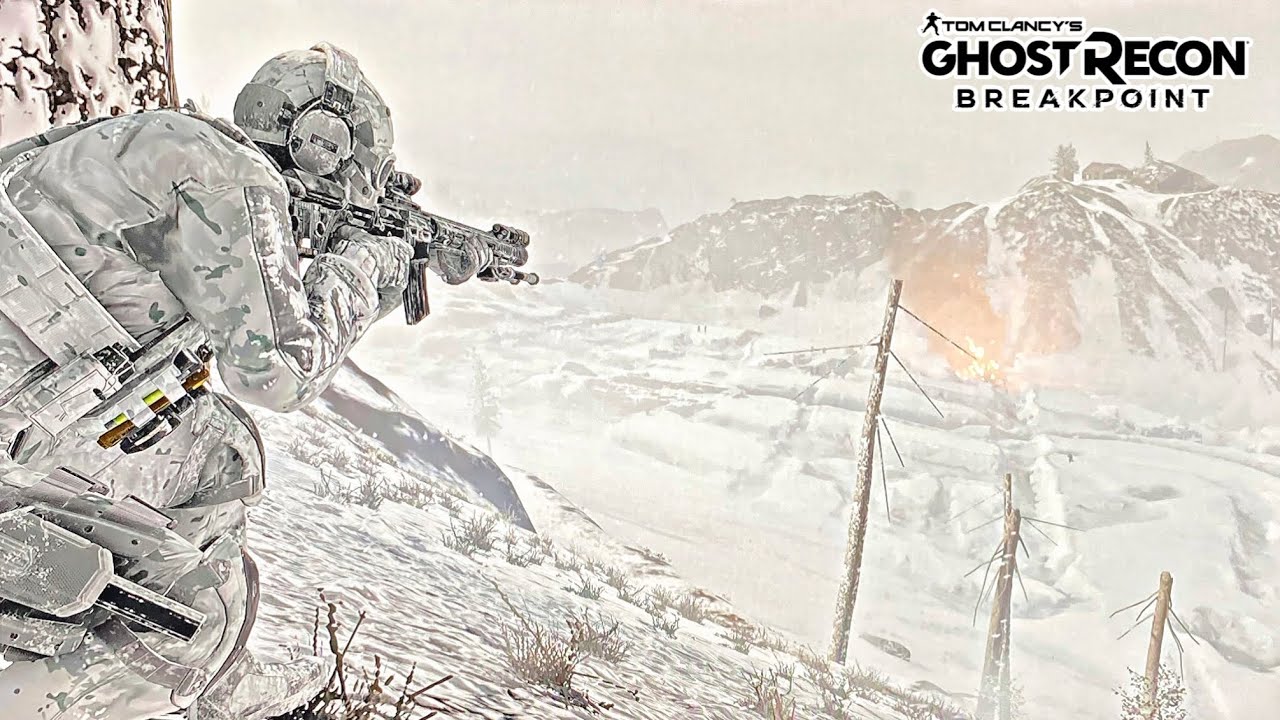 The Snow Trail-Ghost recon Breakpoint-Red patriot DLC-(immersive mode ...