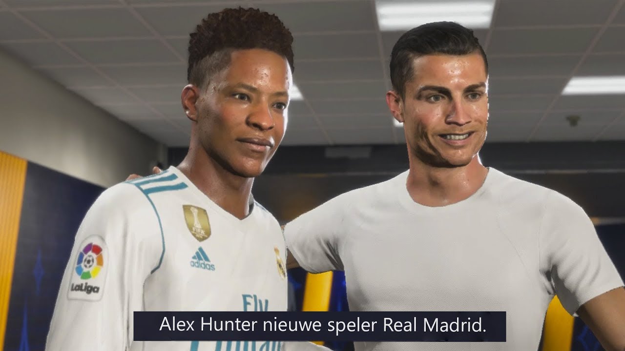 ALEX HUNTER NAAR REAL MADRID?! (THE JOURNEY #2 FIFA 18) - YouTube