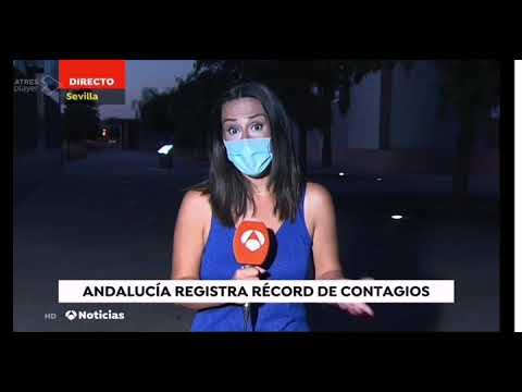 LAURA CLAVERO En directo para informativos de Antena 3 - YouTube