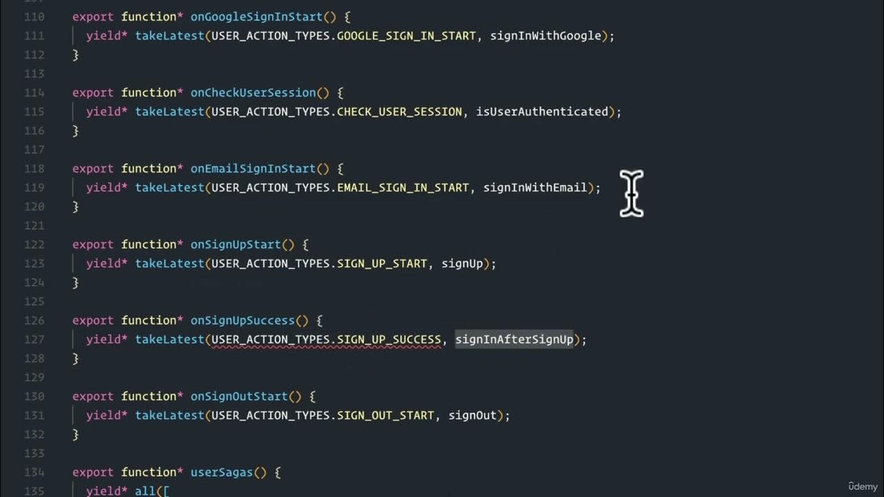 23 Typescript Advanced_ Redux-Saga - 003 Typing User Sagas Pt 2 - YouTube