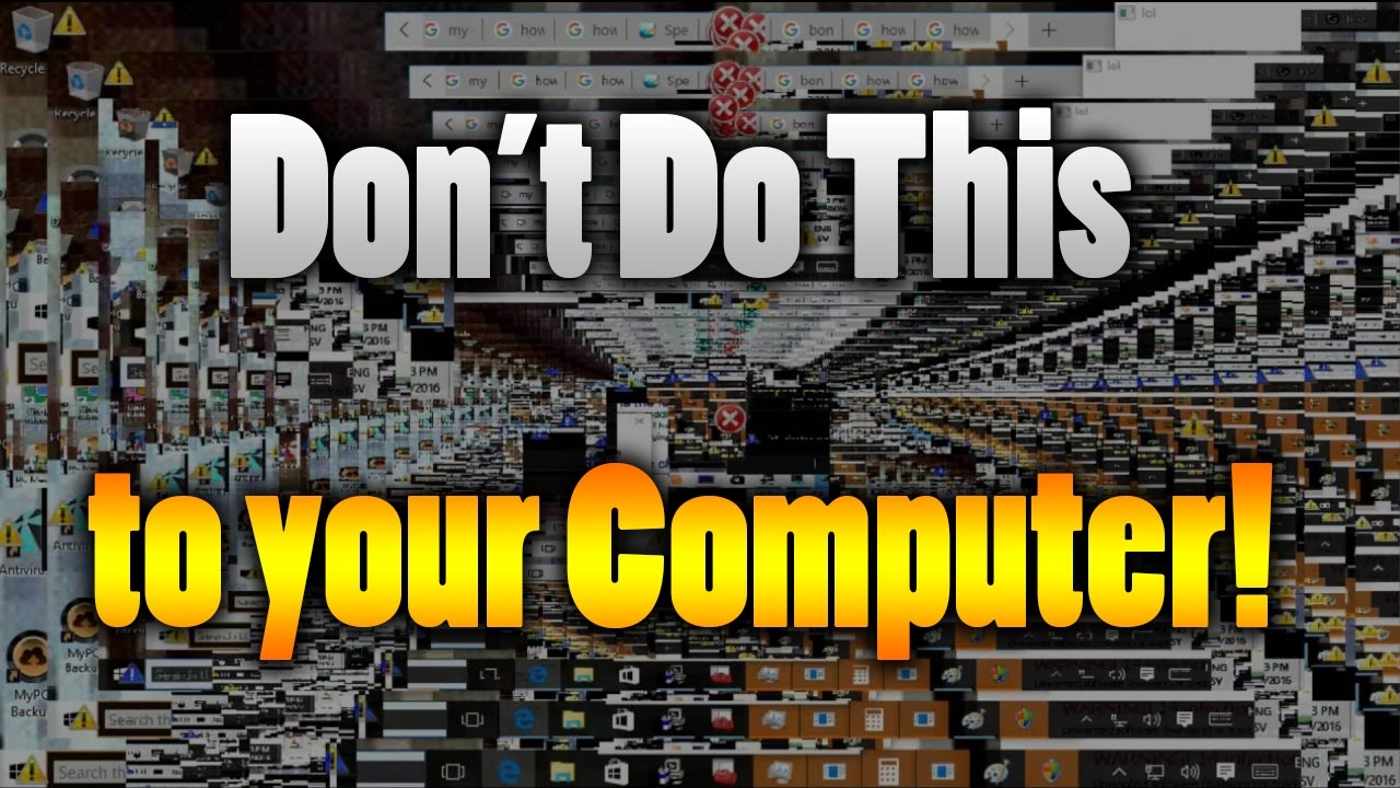 Kid Accidentally Puts a Virus On Computer - YouTube