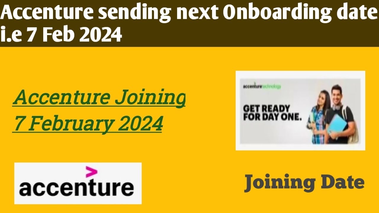 Accenture sending next Joining date 7Feb 2024 #onboarding #accenture # ...