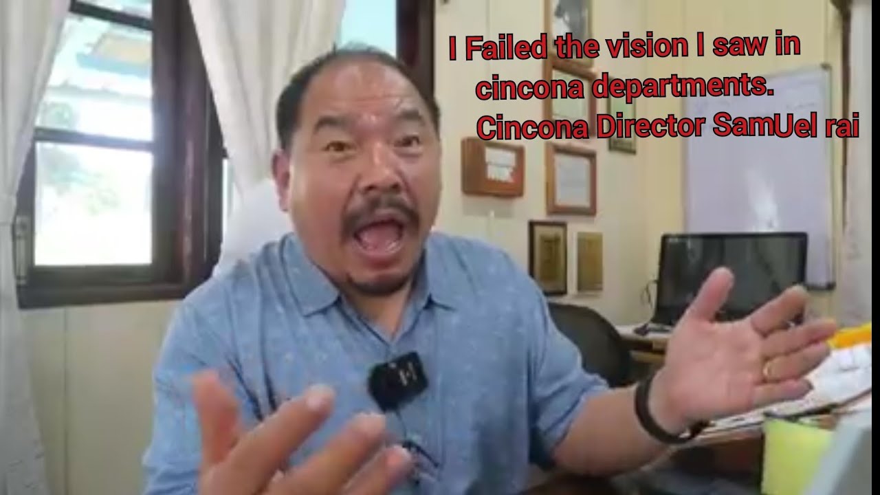 #Exclusive_interview I failed the vision I saw in cincona departments.Cincona Director Dr.Samuel ...