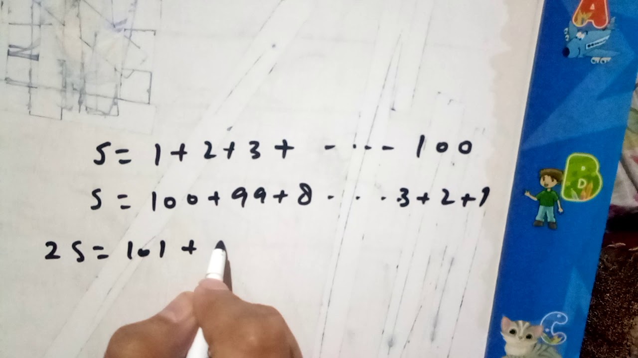 Arithmetic Progression Gauss Story - YouTube