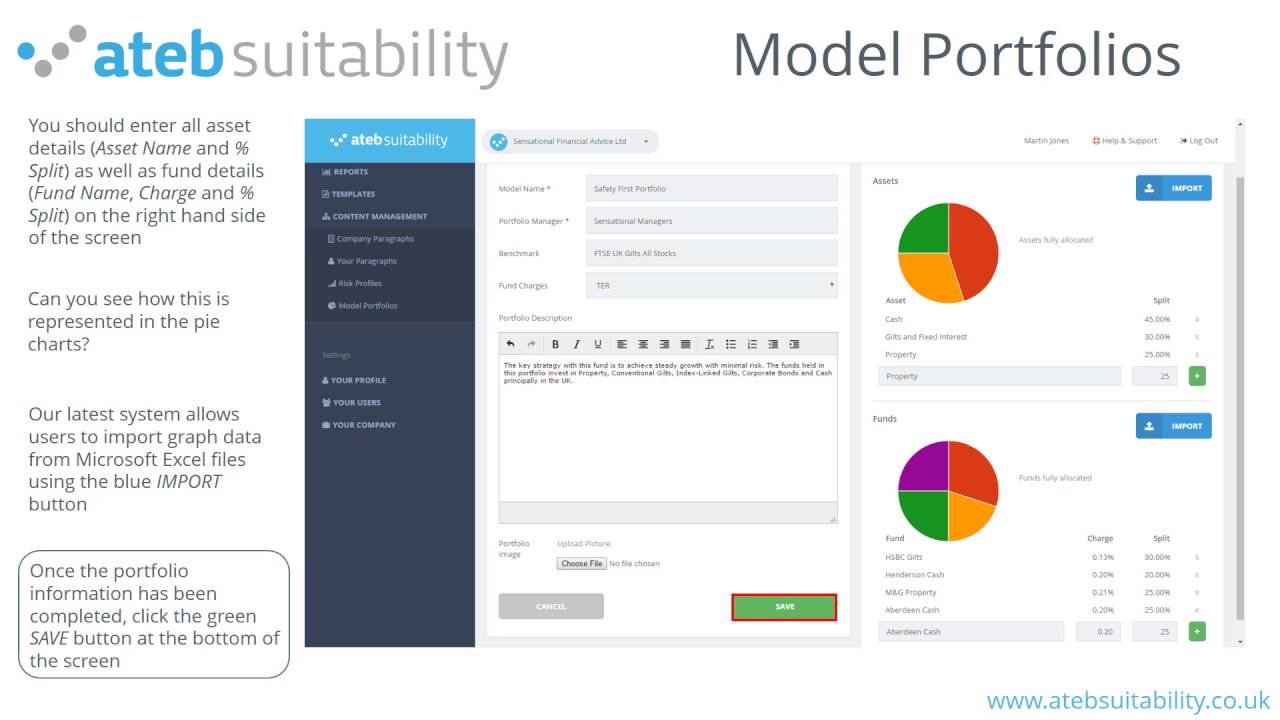 ATEB suitability - Model Portfolios Tutorial - YouTube