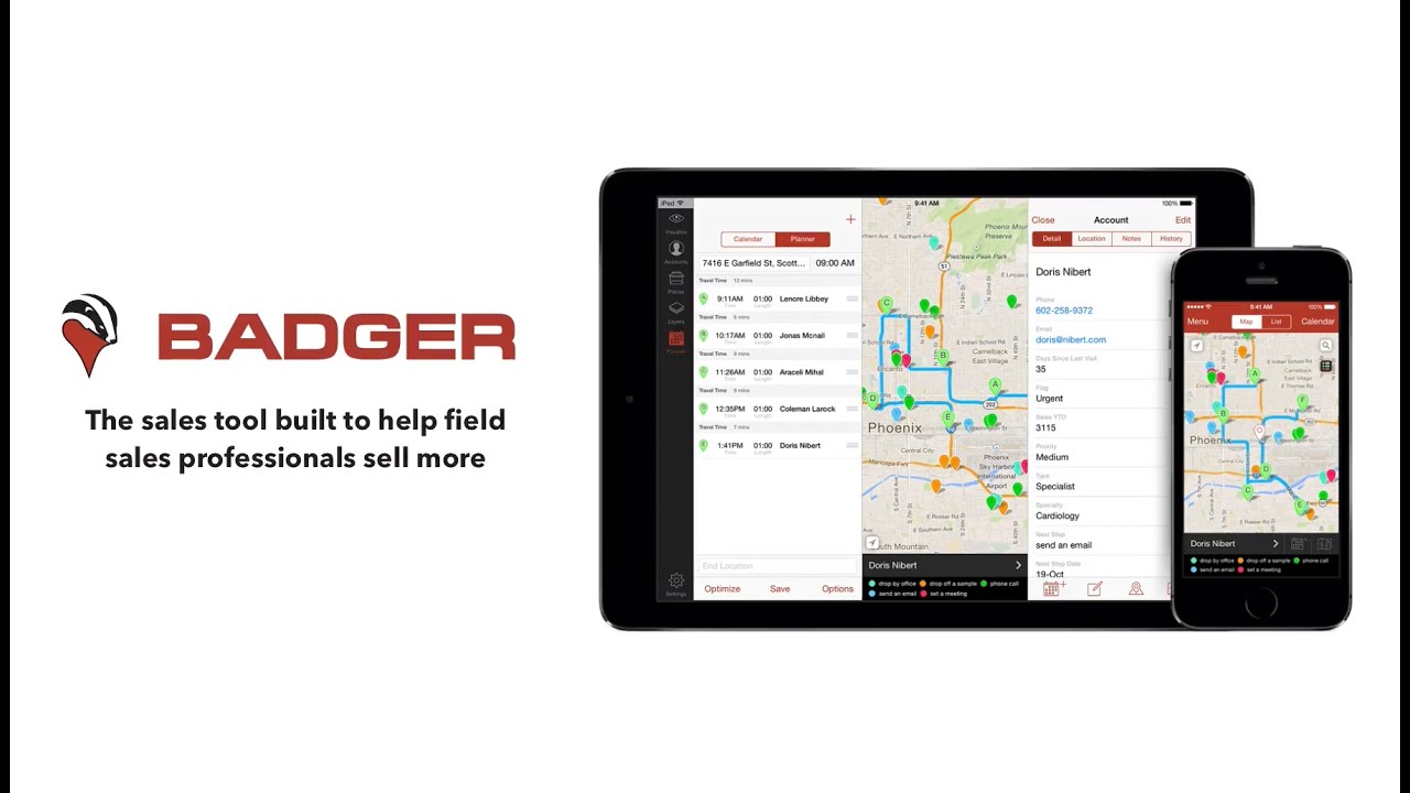 Accelerate Sales with Badger Maps - #1 App for Field Salespeople - YouTube