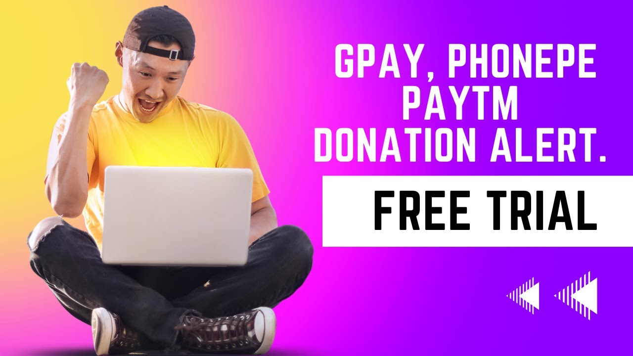 How to Add Donation Alert on Screen GPAY, PHONEPE and PAYTM Alert on ...