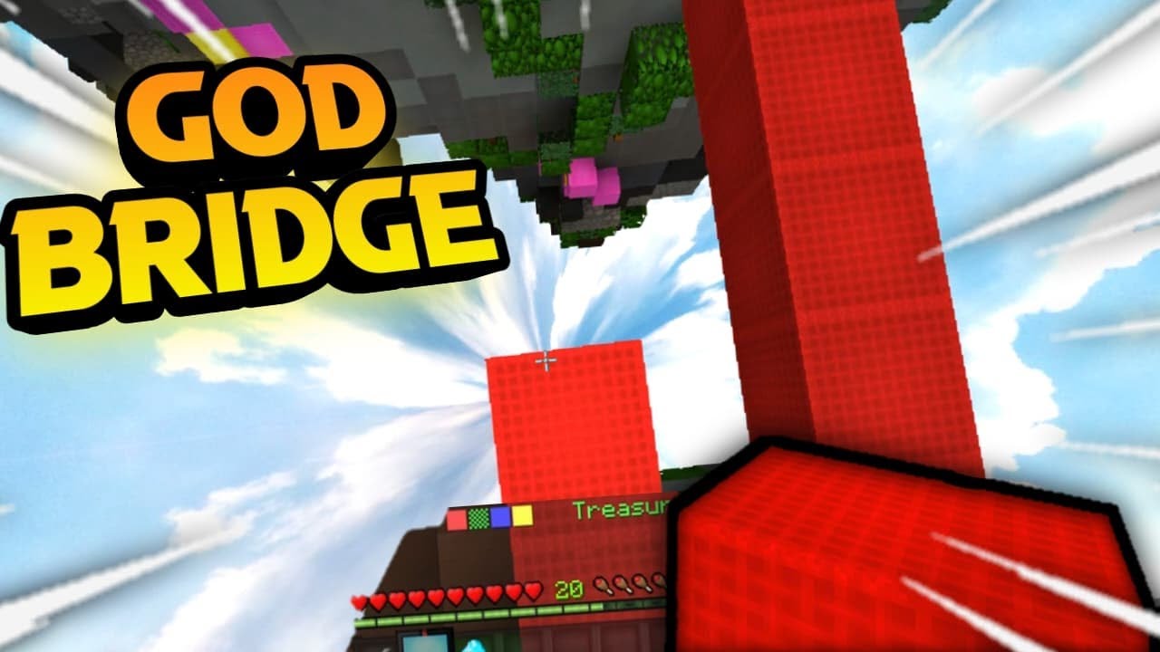 I FINALLY LEARNED GOD BRIDGING in Minecraft - YouTube