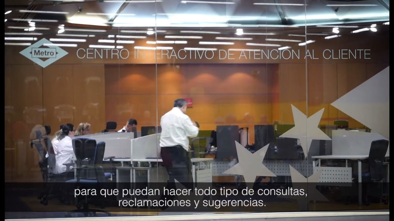Metro por dentro: Centro Interactivo de Atención al Cliente - YouTube