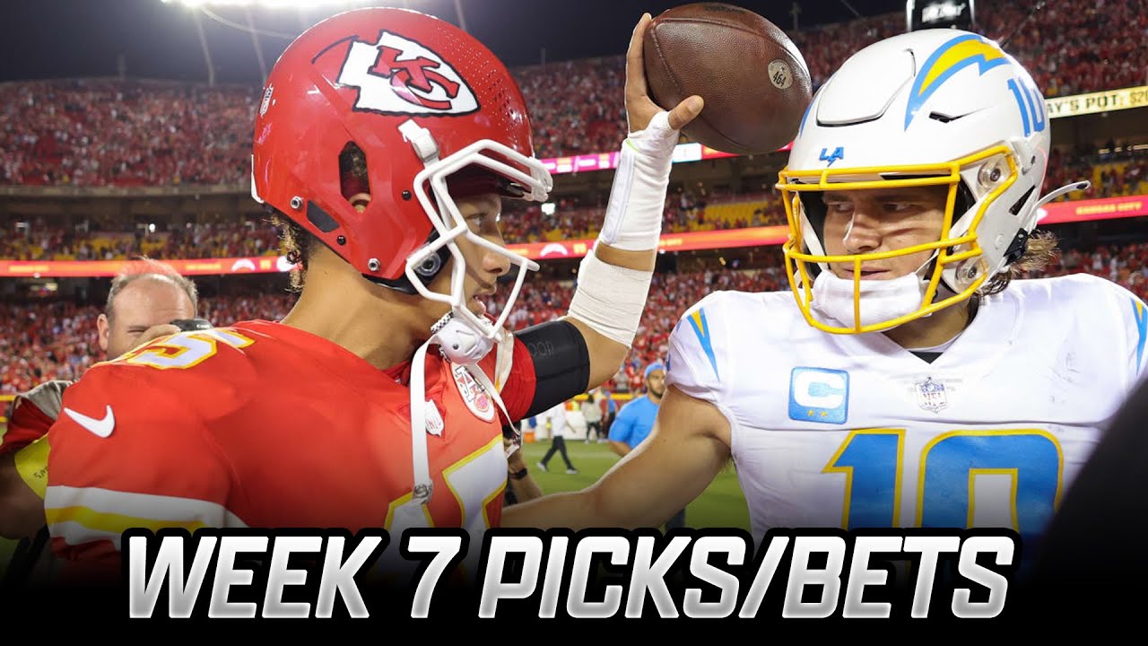 NFL Week 7 Picks/Bets Against the Spread | NFL 2023-24 - YouTube