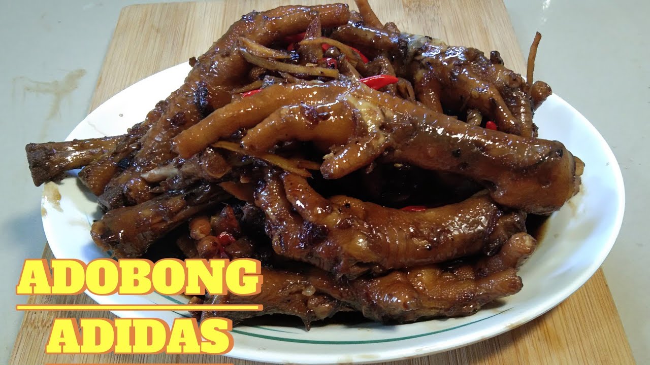 ADOBONG PAA NG MANOK/CHICKENFEET ADOBO PINOY RECIPE #chickenfeetadobo # ...