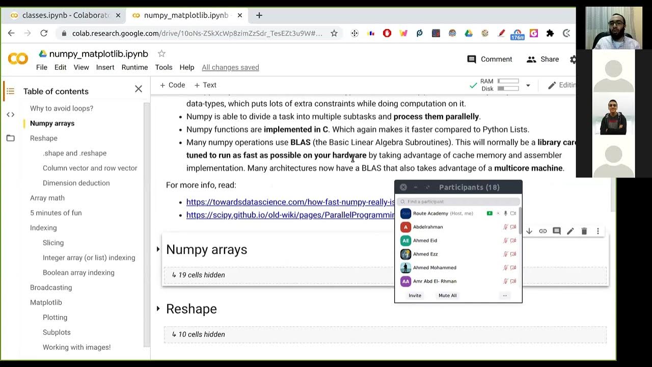 Speed Comparison Loops Vs Numpy On Cpu Vs Pytorch On Gpu Arabic Youtube