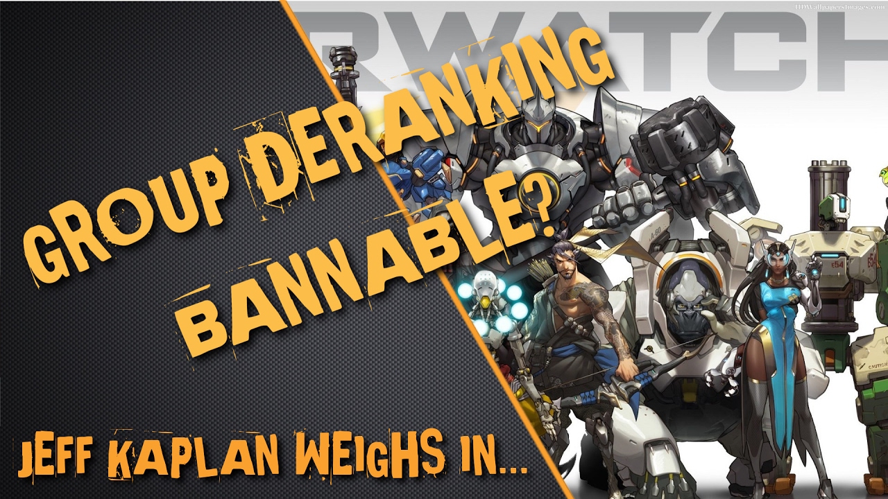 Overwatch - Group Deranking Bannable? - YouTube