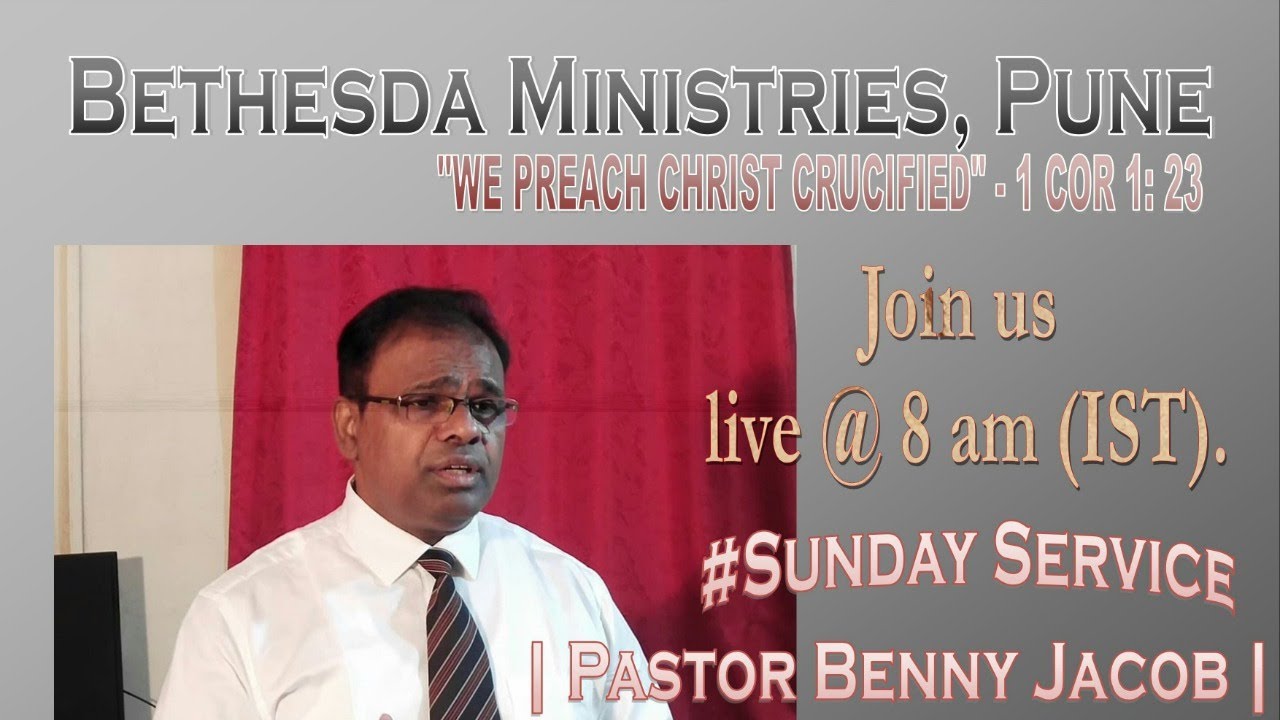 Sunday Live Service | 10 May 2020 | Pastor Benny Jacob | - YouTube