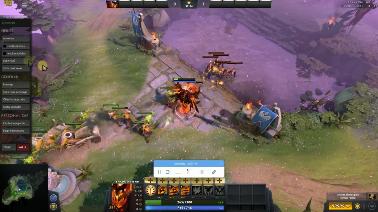 Monitor 144hz dota 2 Español - YouTube