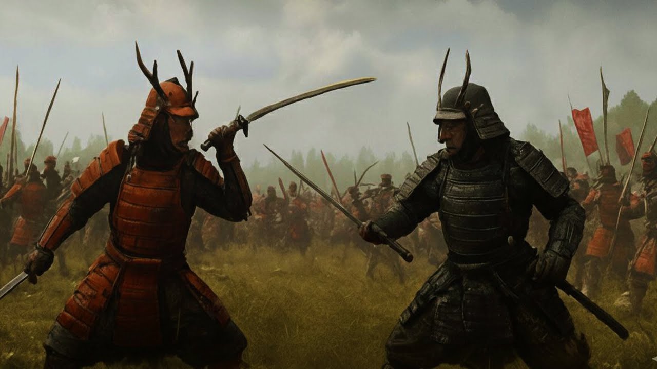 Epic Samurai Battle! ⚔️ Two Legendary Armies Clash in Mount & Blade ...